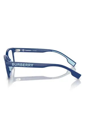 Burberry 48mm Rectangular Optical Glasses - Blue /demo Lens