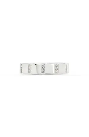 Sterling Forever Bradley Cubic Zirconia Ring - Silver