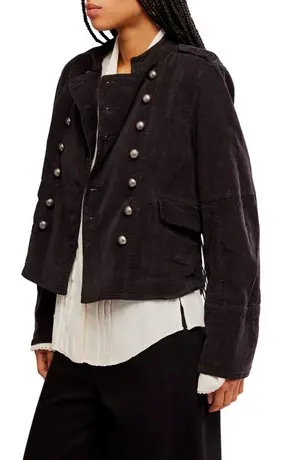 Free People Lotty Velvet Jacket