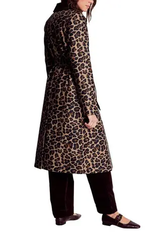 Boden Lancaster Printed Mac Coat