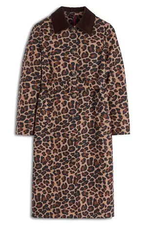 Boden Lancaster Printed Mac Coat