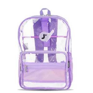 J WORLD Transparent Tpu Backpack - Digital Lavender