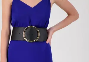VAINCOURT PARIS La Splendide Leather Belt - Camel