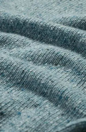 SEASALT CORNWALL Dawson Pick Merino Wool-blend Crewneck Sweater - Lichen