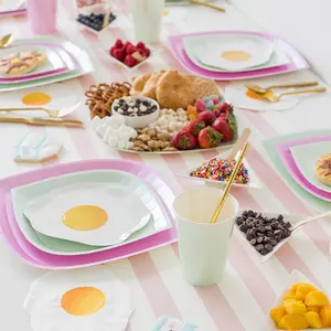 JOLLITY & CO Yolks On You Dessert Plates