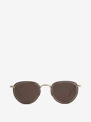 EYEVAN Eyevan Round Sunglasses - Brown