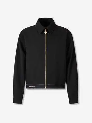 Casablanca Casablanca Logo Zip Jacket - Black