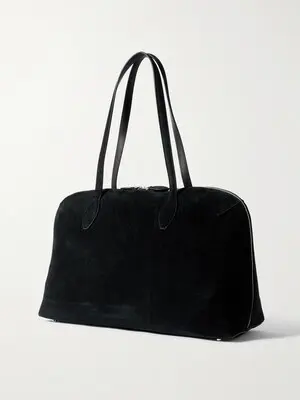 TOTEME Day Suede Tote - Black