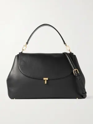 TOTÊME T-lock Large Leather Shoulder Bag