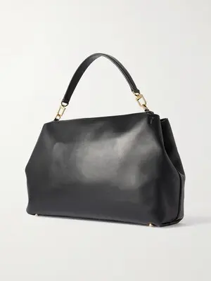 TOTÊME T-lock Large Leather Shoulder Bag