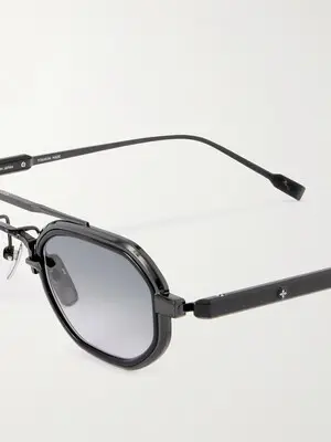 SATO Avior-t Oval-frame Sunglasses