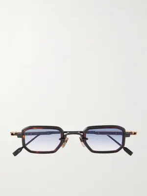SATO Deneb-t Square-frame Sunglasses - Tortoiseshell