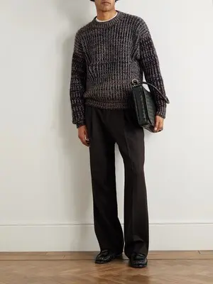 Zegna Straight-leg Wool-twill Trousers