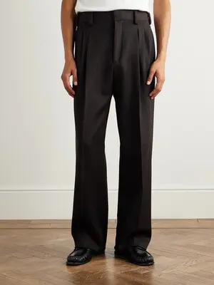 Zegna Straight-leg Wool-twill Trousers