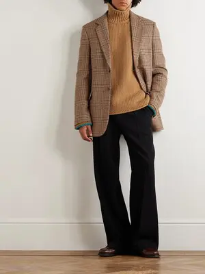 Loewe Wool Rollneck Sweater - Brown