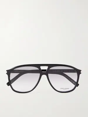 Saint Laurent Aviator-style Sunglasses - Black