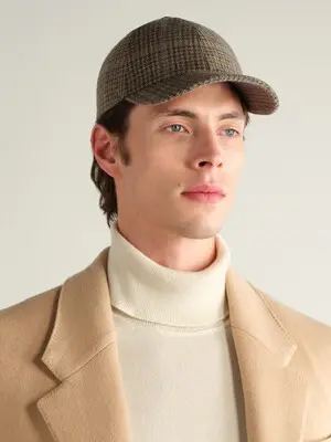 Purdey Tom Checked Wool Cap