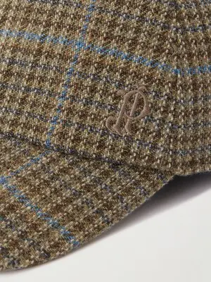 Purdey Tom Checked Wool Cap