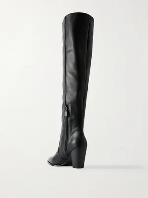 STUART WEITZMAN Jolene Leather Knee Boots