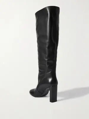 STUART WEITZMAN Babette Tubo Leather Knee Boots