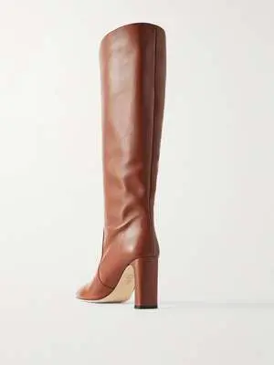 STUART WEITZMAN Babette Tubo Leather Knee Boots