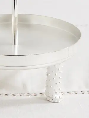 NATALIA CRIADO Plated And Jasper Cake Stand