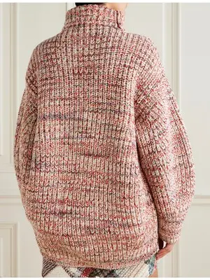 Missoni Ribbed Wool Turtleneck Sweater