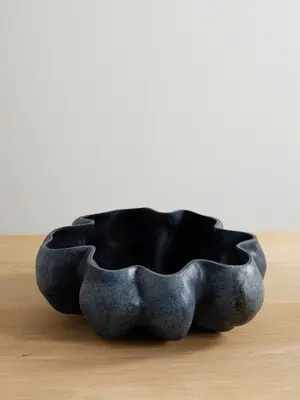 L'Objet Timna Large Porcelain Bowl - Blue