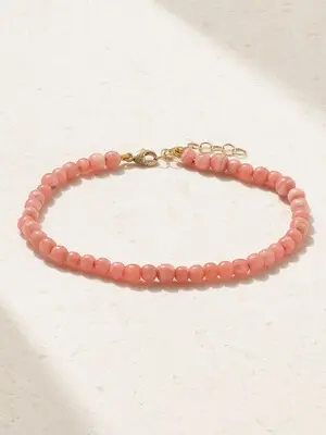Jia Jia Gold Rhodochrosite Bracelet - Pink