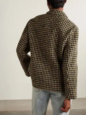 KALLMEYER James Houndstooth Tweed Blazer