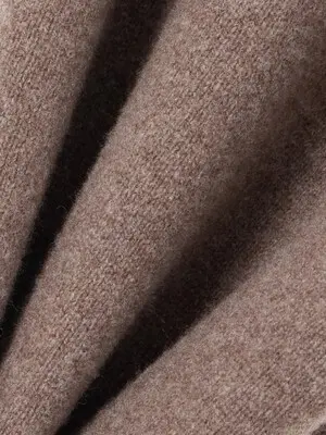 Jacquemus Wool And Cashmere-blend Turtleneck Sweater - Brown