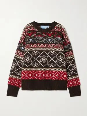 Arch4 Fair Isle Cashmere Sweater