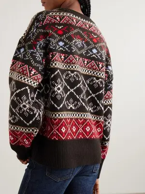 Arch4 Fair Isle Cashmere Sweater