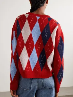 Arch4 Chapman Argyle Cashmere Sweater