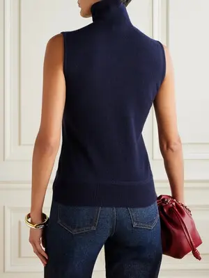 Bally Cashmere Turtleneck Tank
