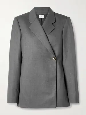 Adam Lippes Harrison Wool-blend Twill Blazer