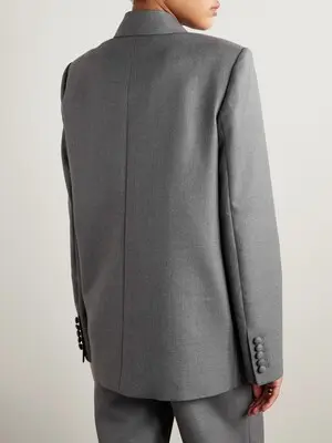 Adam Lippes Harrison Wool-blend Twill Blazer