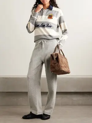 Aimé Leon Dore Cashmere-blend Jersey Track Pants