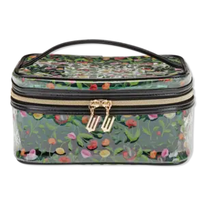 TARTAN + TWINE Wicked Poppy 2 Piece Train Case Set - One-color