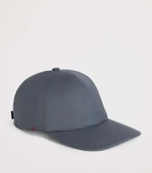 Isaia Wool-blend Baseball Cap