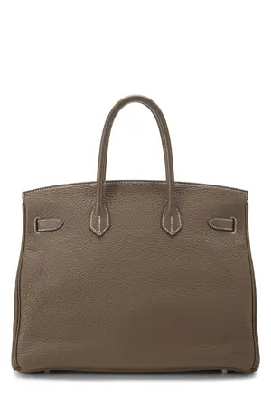 Hermès Clemence Birkin 35 - Etoupe