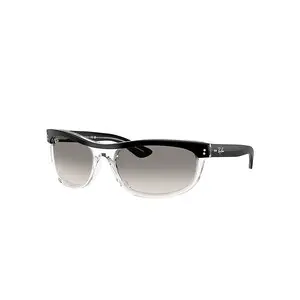 Ray-ban Balorama Sunglasses - Black On Transparent