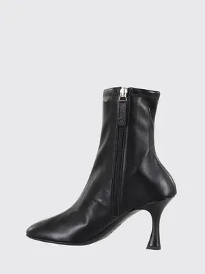 3JUIN Zip Up Ankle Boots - Black