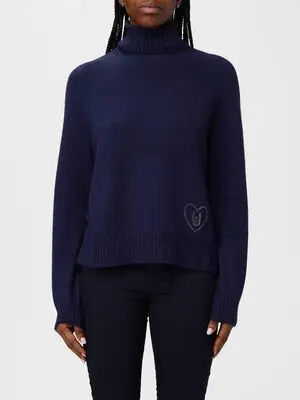 Liu Jo Ribbed Knit Sweater - Blue