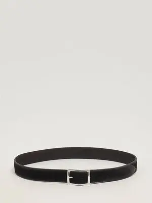 Orciani Orciani Leather Belt Black