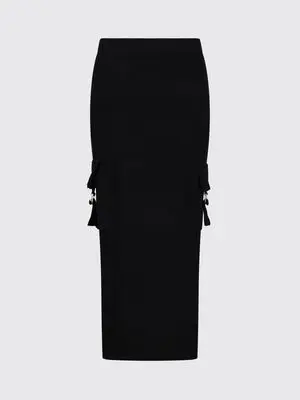 Blumarine Midi Skirt - Black