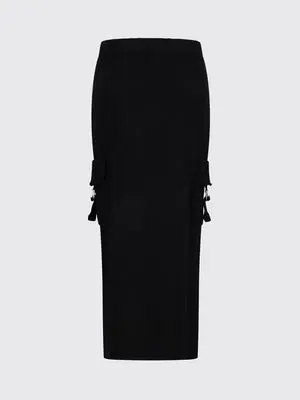 Blumarine Midi Skirt - Black