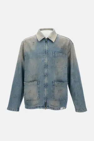 GOLDEN GOOSE Worn-effect Denim Jacket