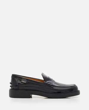 TOD'S Leather Loafers - Nero
