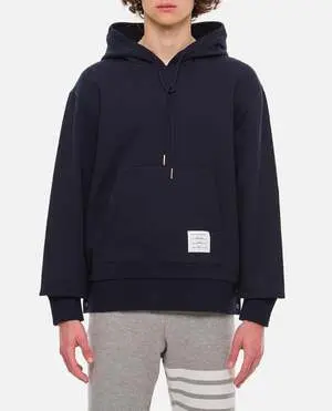 Thom Browne Hoodie With Adjustable Drawstring